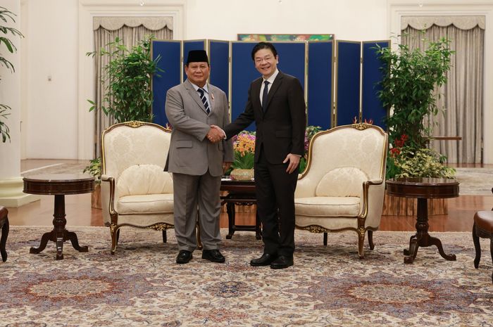 Menhan Prabowo Bertemu PM Singapura Lawrence Wong, Bahas Kerja Sama Pertahanan - Ntvnews.id