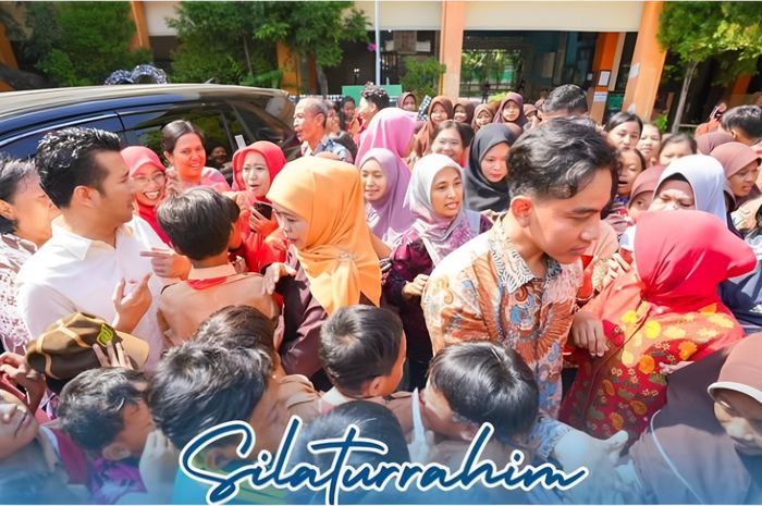 Gibran Rakabuming Bagikan Buku Bersampul Foto Jan Ethes ke Anak SD di ...