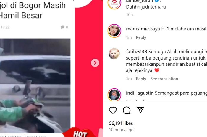 Viral! Driver Ojek Online Hamil Masih Narik - Ntvnews.id