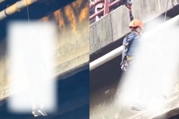 5 Fakta Pria Gantung Diri di Flyover Cimindi, Tinggalkan Surat Wasiat ...