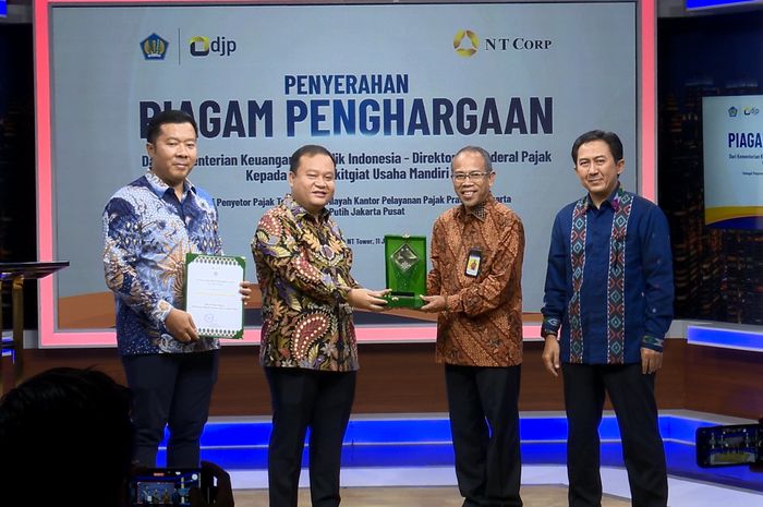 PT Bangkitgiat Usaha Mandiri Raih Penghargaan Piagam Penyetor Pajak Terbesar di Kanwil DJP ...