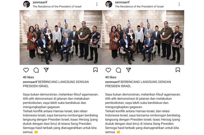 Terungkap Motif Sebenarnya 5 Tokoh NU Bertemu Presiden Israel, Zen ...
