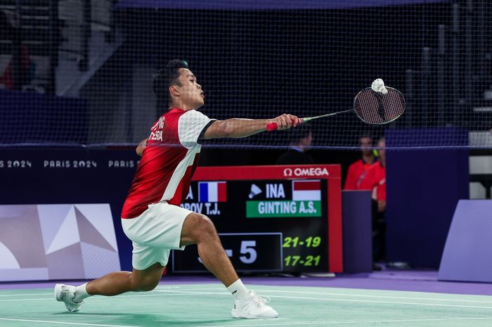 Anthony Ginting Gagal ke Babak 16 Besar, Asa Medali Olimpiade Paris 2024 dari Tunggal Putra ...