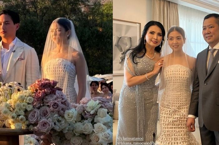 Selamat Clarissa Tanoesoedibjo dan Anthony Tjiptodiharjo Resmi Menikah di California - Semua ...