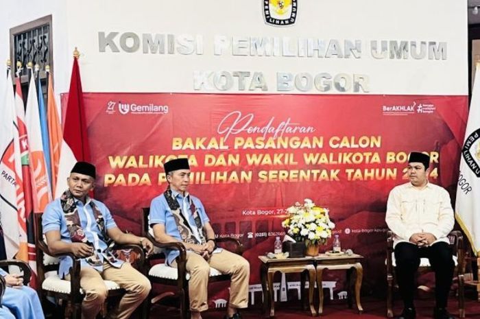 Dedie-Jenal Menjadi Pendaftar Pertama di Hari Terakhir Pilkada Bogor ...