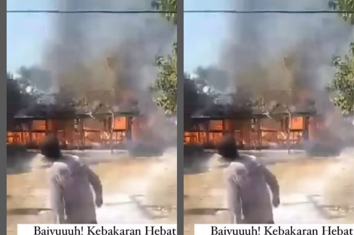 Kebakaran Mengerikan Terjadi di Lamongan, Terdengar Ledakan - Ntvnews.id