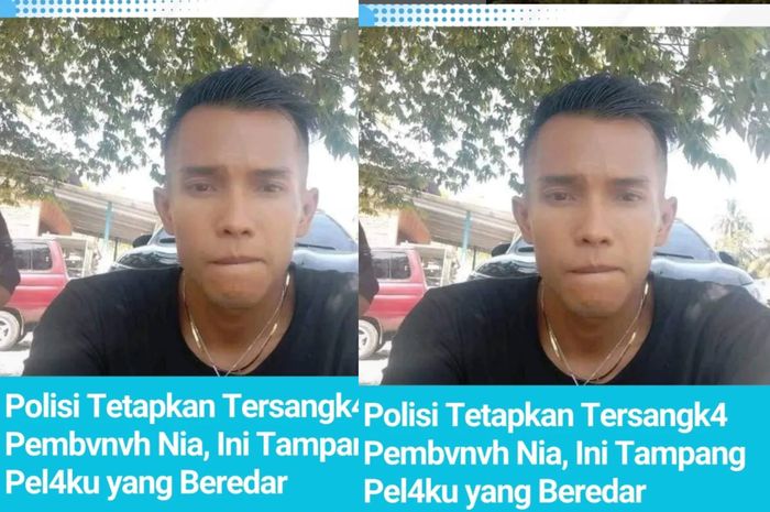 Biadab! Begini Tampang Pembunuh Nia Penjual Gorengan - Ntvnews.id