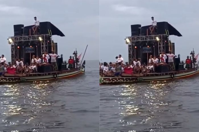 Beda dari yang Lain, Warga Gelar Festival Sound Horeg di Tengah Laut - Ntvnews.id