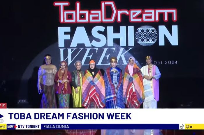 Toba Dream Fashion Week 2024, Angkat Potensi Ulos, Fashion dan UMKM ...