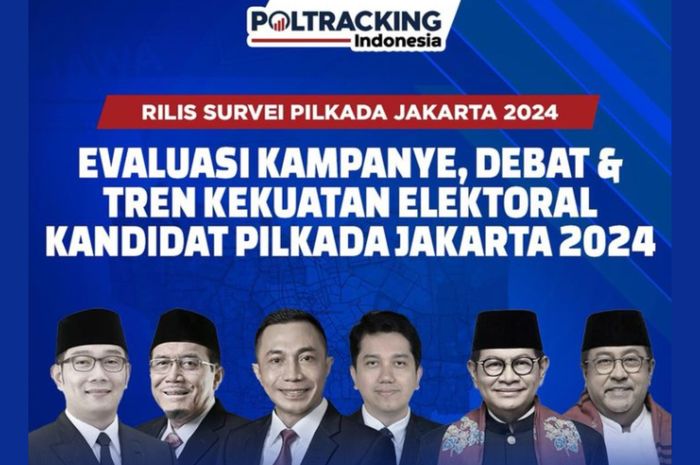 Gegara Disebut Menangkan Survei RK-Suswono, Poltracking Indonesia Pilih Keluar dari Persepi ...