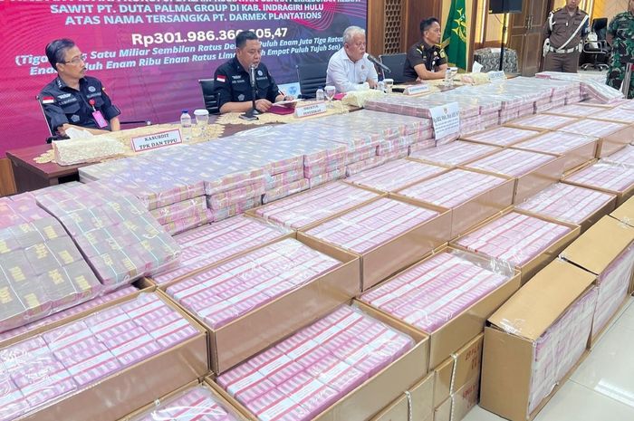 Kejagung Sita Lagi Uang Tunai Rp288 Miliar di Kasus Cuci Uang Duta Palma, Total Rp1,4 Triliun ...