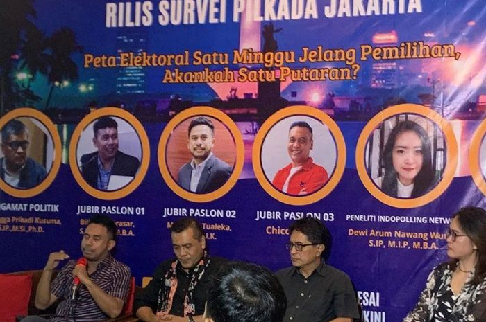 Survei Indopolling: Pramono-Rano Salip Ridwan Kamil-Suswono - Ntvnews.id