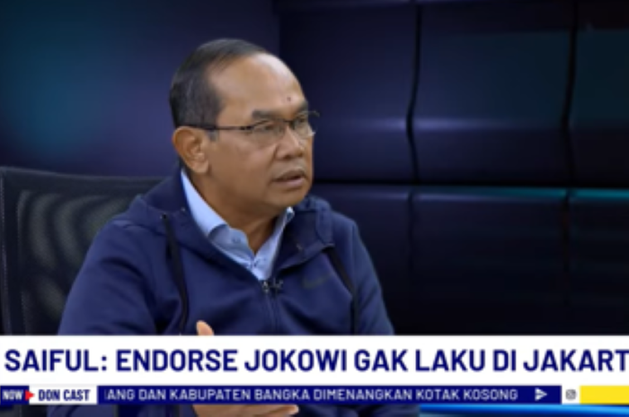 DonCast: Endorse Jokowi Ga Laku, Saiful Mujani: Ini Jakarta Bung ...