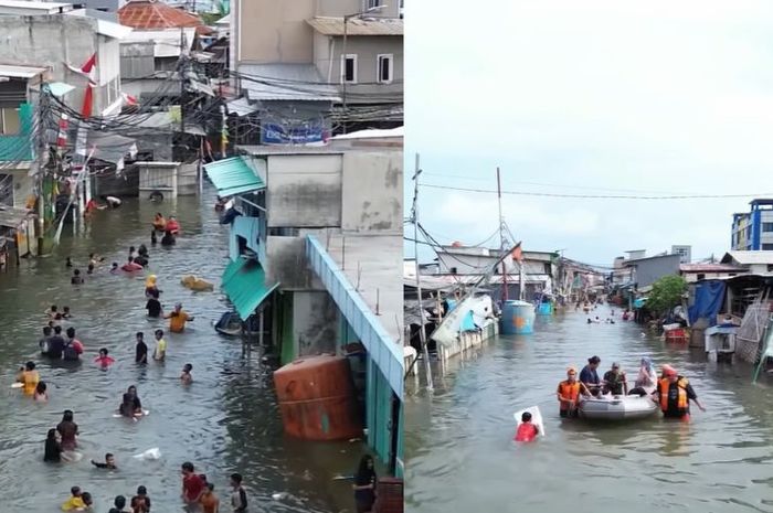 Banjir Rob Kembali Merendam Muara Angke Hari Ini - Ntvnews.id
