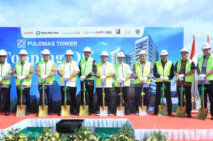 Capai Tahap Topping Off, Gedung Pulomas Tower Siap Sambut Fase ...