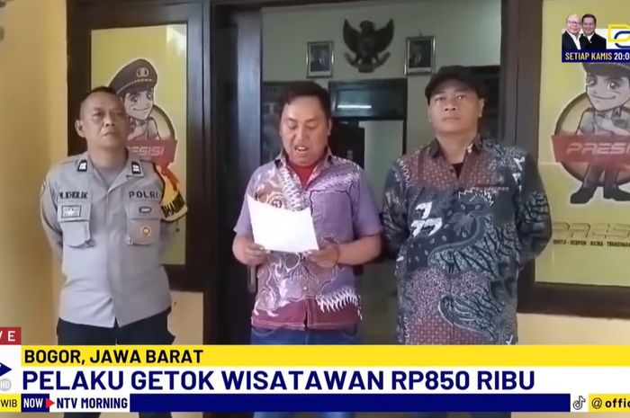 Joki Penunjuk Arah di Jalur Alternatif Puncak Bogor Minta Maaf Usai Viral Peras Wisatawan Rp850 ...
