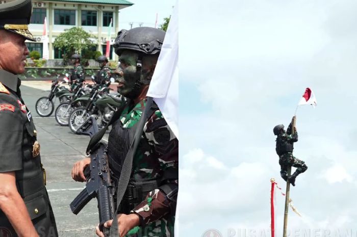 Joni Bocah Pemanjat Tiang Bendera Resmi Dilantik Jadi Bintara TNI AD ...