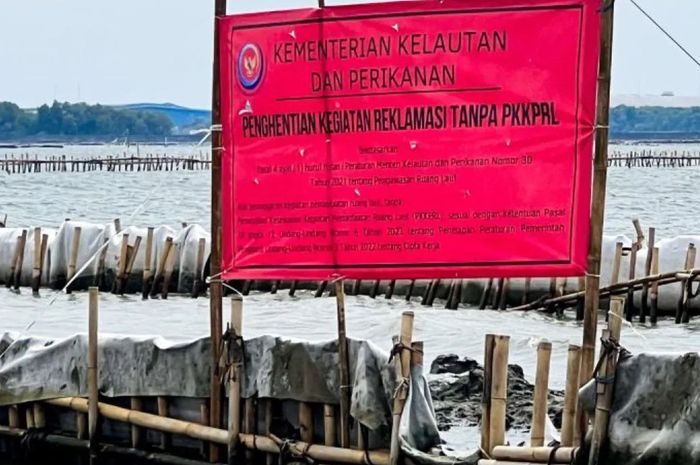 KKP Segel Pagar Laut di Bekasi - Ntvnews.id