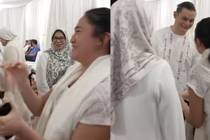 Marshanda Terlihat Hadir di Acara 7 Harian Ayah Baim Wong, CLBK ...