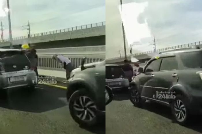 Kecelakaan Beruntun Terjadi di Tol Layang MBZ Arah Cikampek KM 18 ...
