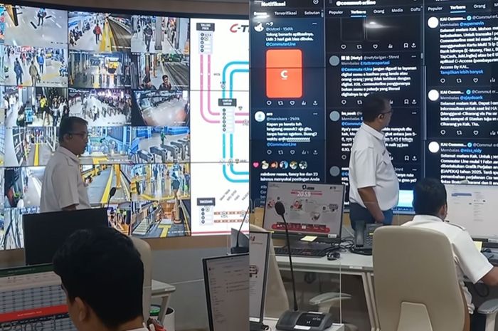 Viral Command Center KAI Pantau Komplain Masyarakat di Layar Besar ...