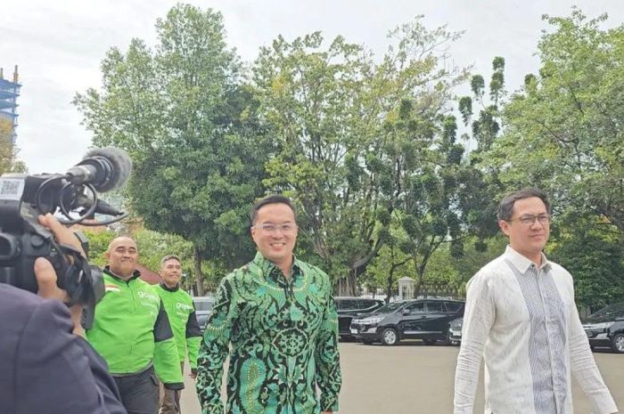 CEO GoTo, Mitra Ojol, dan Menaker Kunjungi Istana Bahas THR - Ntvnews.id