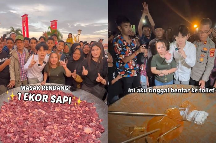 Viral! 200 Kg Rendang untuk Bukber Willie Salim di Palembang Lenyap ...