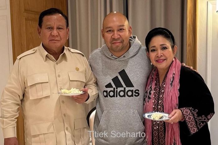 Didit Ulang Tahun, Prabowo dan Titiek Soeharto Kompak Merayakannya - Ntvnews.id