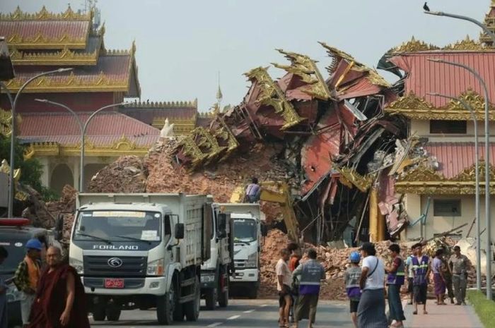 Jumlah Korban Tewas Gempa Dahsyat di Myanmar Meningkat Jadi 1.644 Orang - Ntvnews.id