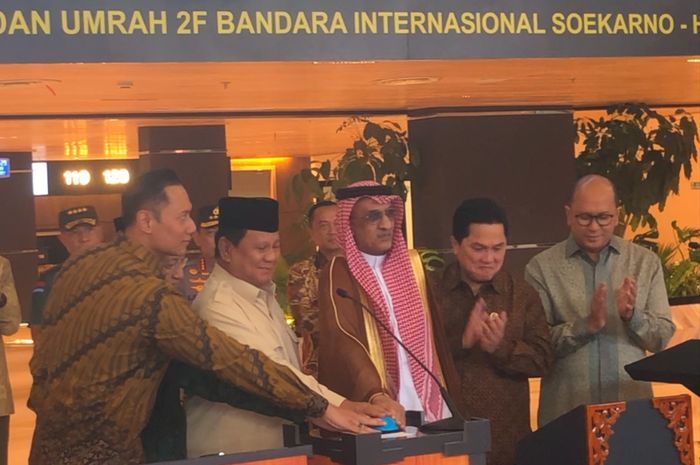 Prabowo Resmikan Terminal Khusus Haji dan Umroh Bandara Soekarno-Hatta - Ntvnews.id