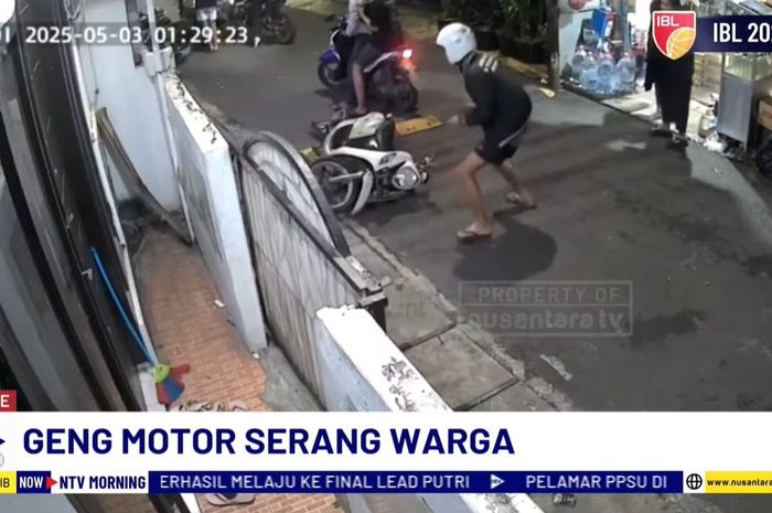 Geng Motor Serang Warga di Matraman, Todongkan Sajam dan Rusak Kendaraan - Ntvnews.id