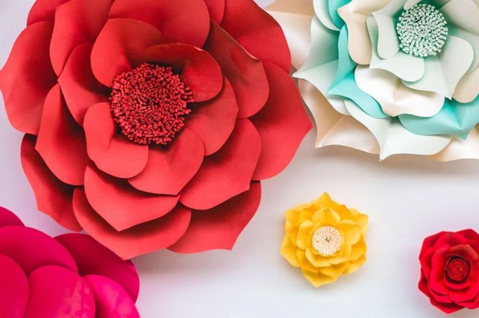 Cara Membuat Bunga dari Kertas yang Cantik dan Unik, Cocok untuk Hiasan ...