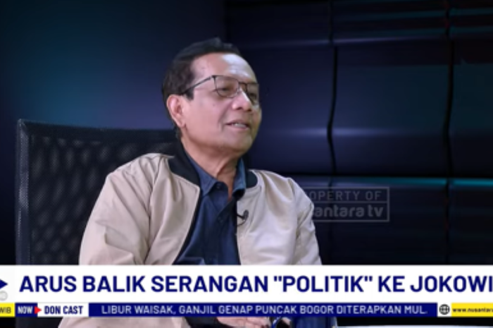 NTV DonCast: Serangan "Politik" ke Keluarga Jokowi, Mahfud MD: Mereka ...