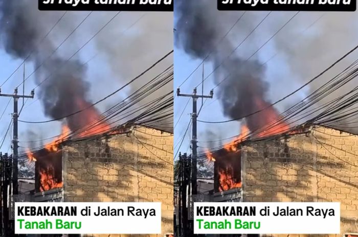 Kebakaran Hebat Melanda Rumah di Tanah Baru Depok - Ntvnews.id