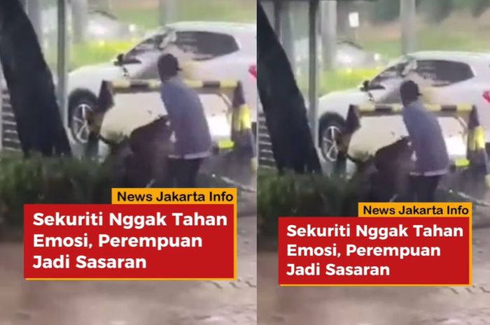 VIDEO: Sekuriti Pukuli Wanita Sampai Babak Belur di Serpong - Ntvnews.id