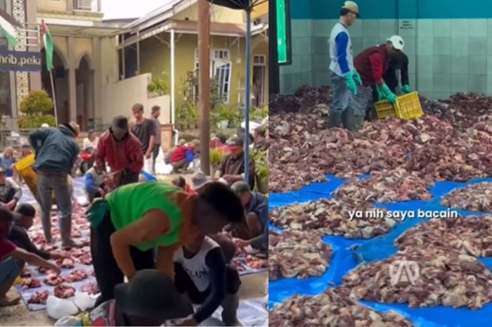 Desa Batur Viral! Catat Kurban Terbanyak se-Indonesia 197 Sapi dan 523 ...