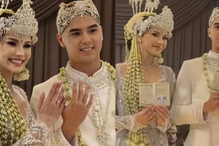Al Ghazali dan Alyssa Daguise Menikah Menggunakan Adat Sunda - Ntvnews.id