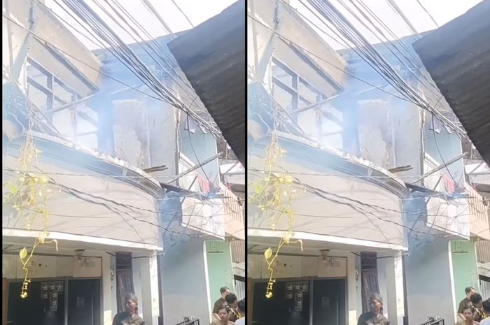 Kebakaran Melanda Perumahan Warga di Tomang - Ntvnews.id