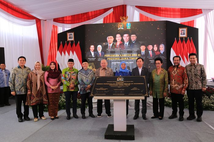Gedung Kantor DPD RI di Jawa Timur Diresmikan, M Iqbal: Bentuk Sinergi Nyata Lembaga Negara dan ...