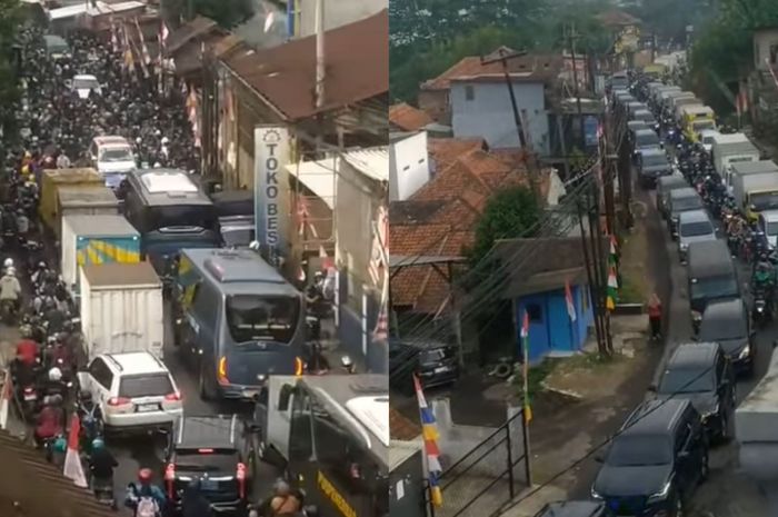 Macet Parah di Batujajar Jelang Upacara Besar TNI, Warga Diminta Atur ...