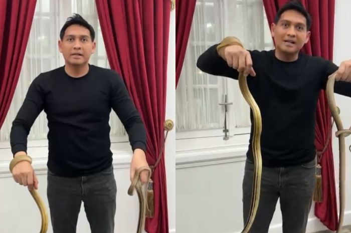 Lepas Ribuan Ular ke Sawah, Lucky Hakim: Gerakan Basmi Tikus - Ntvnews.id