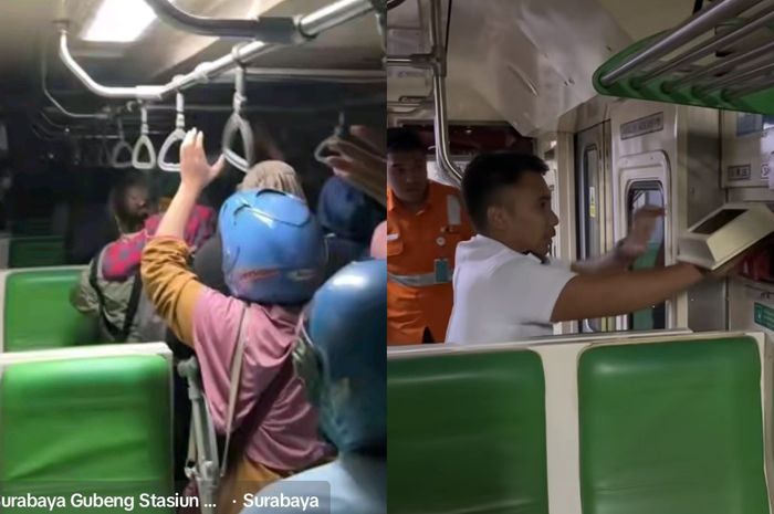 Viral KRL Jenggala Mati Lampu dan Rem Darurat, KAI Bilang Begini ...