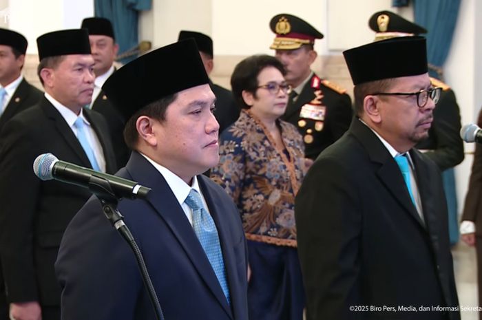 Erick Thohir Resmi Dilantik Jadi Menpora Gantikan Dito Ariotedjo - Ntvnews.id