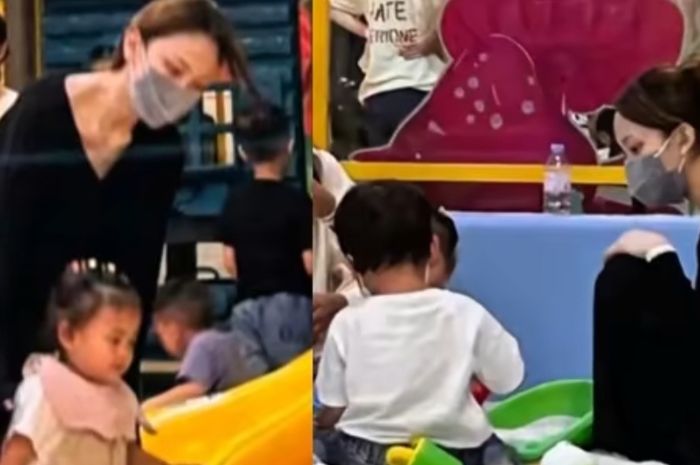 Penampakan Terbaru Jule Asik Main Sama Anak Tanpa Hijab - Ntvnews.id