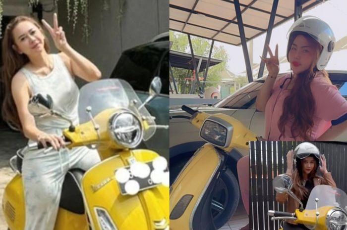 Aura Kasih Ajak Lisa Mariana Motoran Bareng Naik Vespa - Ntvnews.id