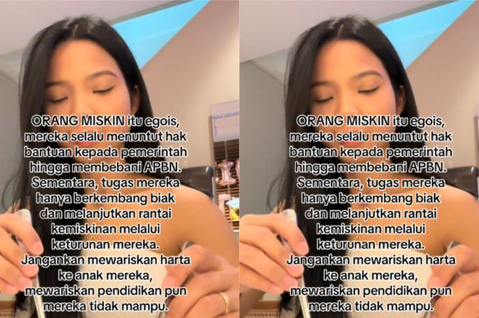 TikToker Cantik Ini Komentar Nyelekit soal Orang Miskin - Semua Halaman - Ntvnews.id