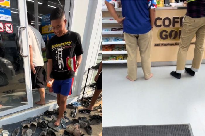Viral Belanja di Minimarket IKN Harus Buka Sepatu, Pengunjung Ini Malah ...