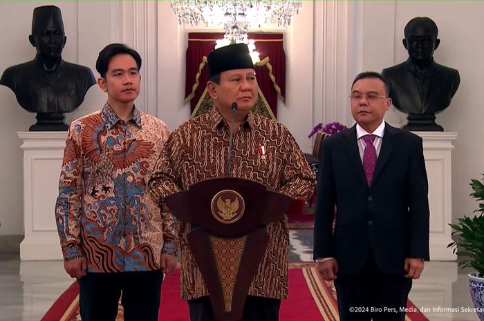 Resmi! Ini Daftar Lengkap 53 Menteri Kabinet Merah Putih Prabowo-Gibran ...