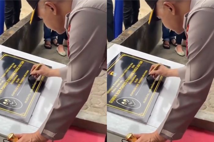Viral Tanda Tangan Unik Kapolda Babel Irjen Hendro Pandowo, Ada Emoji Senyum - Ntvnews.id