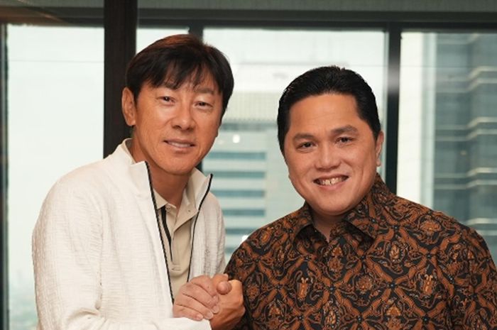 Shin Tae-yong Blak-blakan Hubungan dengan Erick Thohir Usai Dipecat dari Pelatih Timnas ...